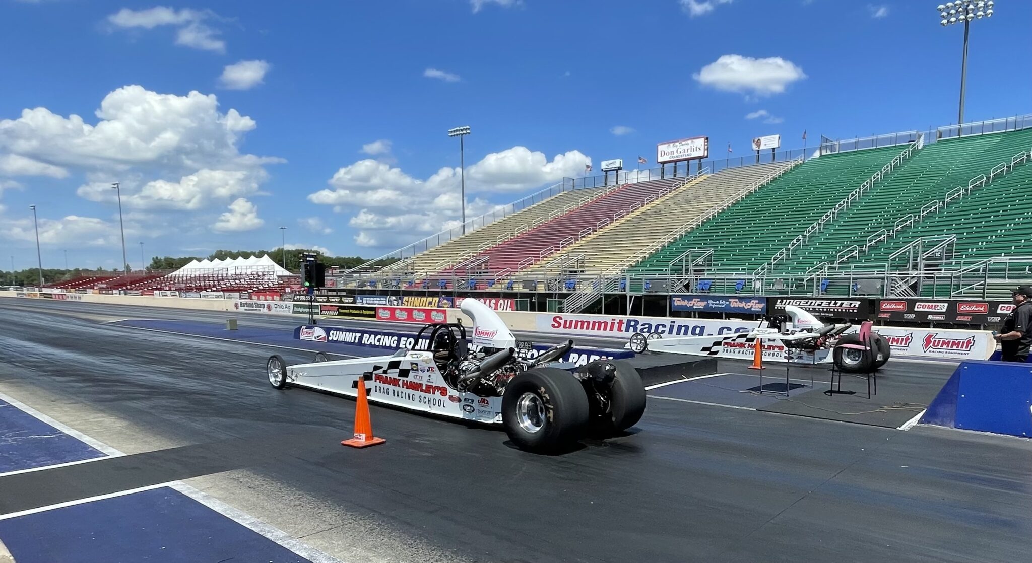 M/T Staff & Customers Enjoy Dragster Challenge Day! - Frank Hawley